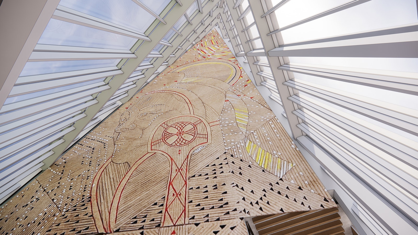 Storslagen Kunst I A Blokken I Det Nye Regjeringskvartalet
