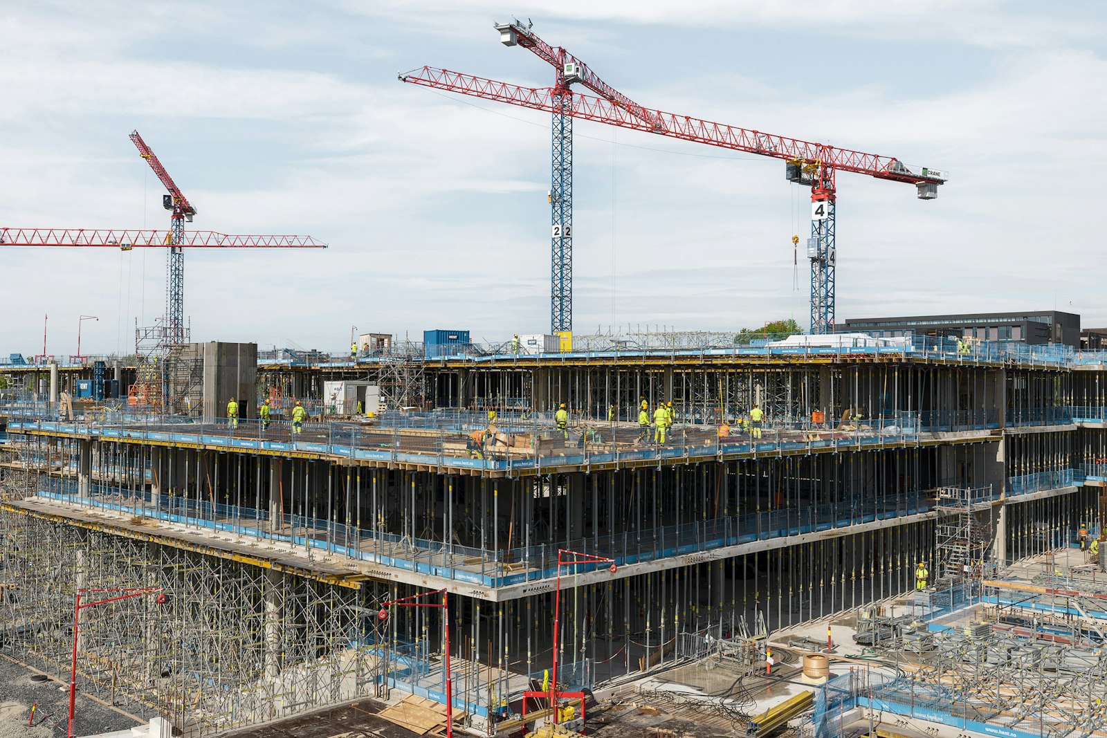 Rekordhøy bevilgning til bygging i statsbudsjettet