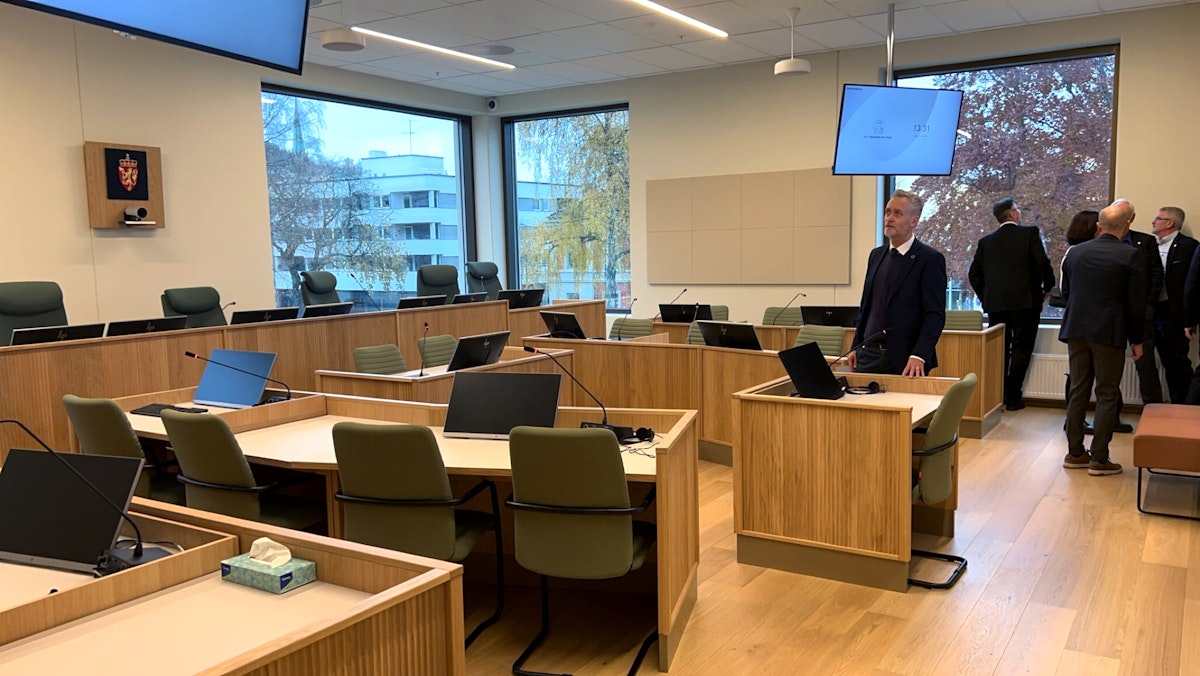 Drammen tinghus offisielt opna - Statsbygg